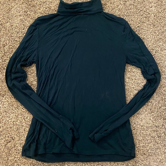 Active Basic | Tops | Peacock Colored Turtle Neck | Poshmark